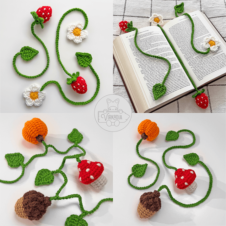 Mini Crochet Leaf | Free Pattern - Virkadia