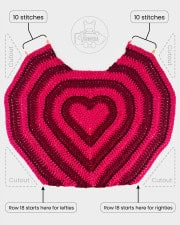 Heart Sweater | Free Crochet Pattern - Virkadia