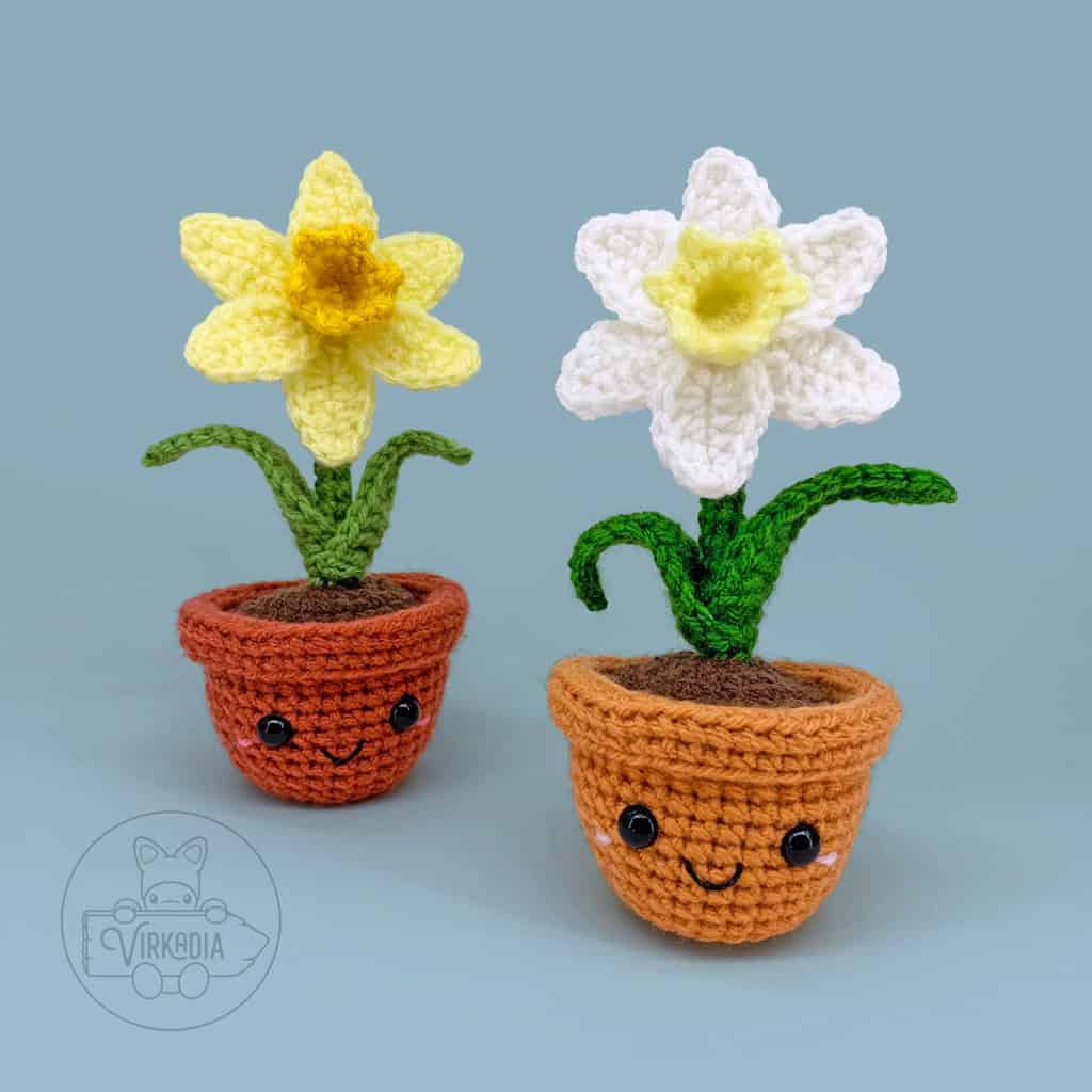Crochet Daffodil | Free Crochet Pattern - Virkadia