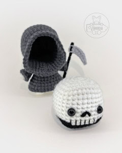 Crochet Grim Reaper | Free Pattern - Virkadia